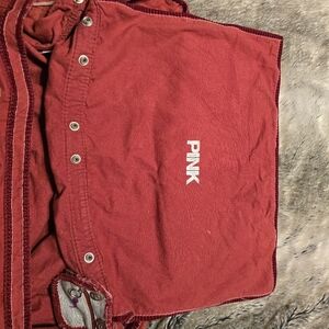 PINK Victoria's Secret | Bags | Vintage Pink Victoria Secret Duffle Bag ...